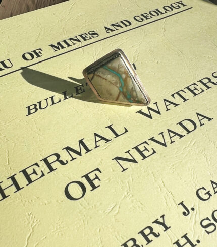 Song Dog Silver Shop | Nevada Hat Pins | Nevada Turquoise