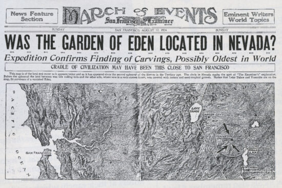 Flying M Ranch | Nevada Petroglyphs | Steve Fossett