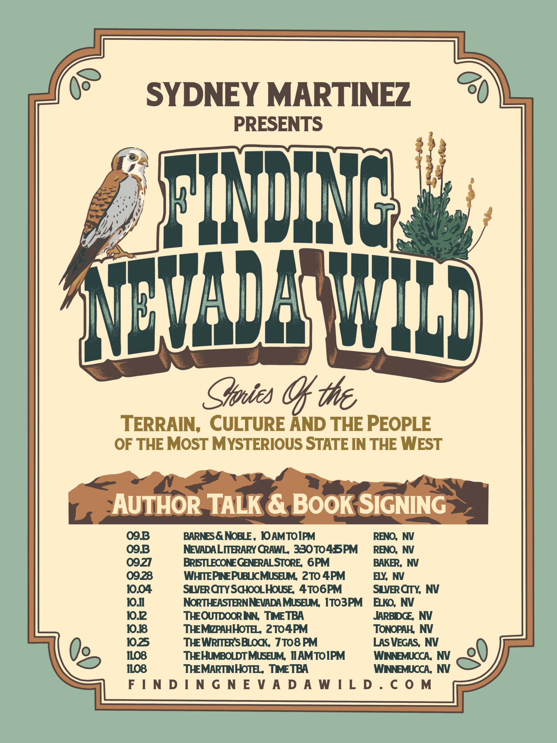 Finding Nevada Wild Book | Sydney Martinez